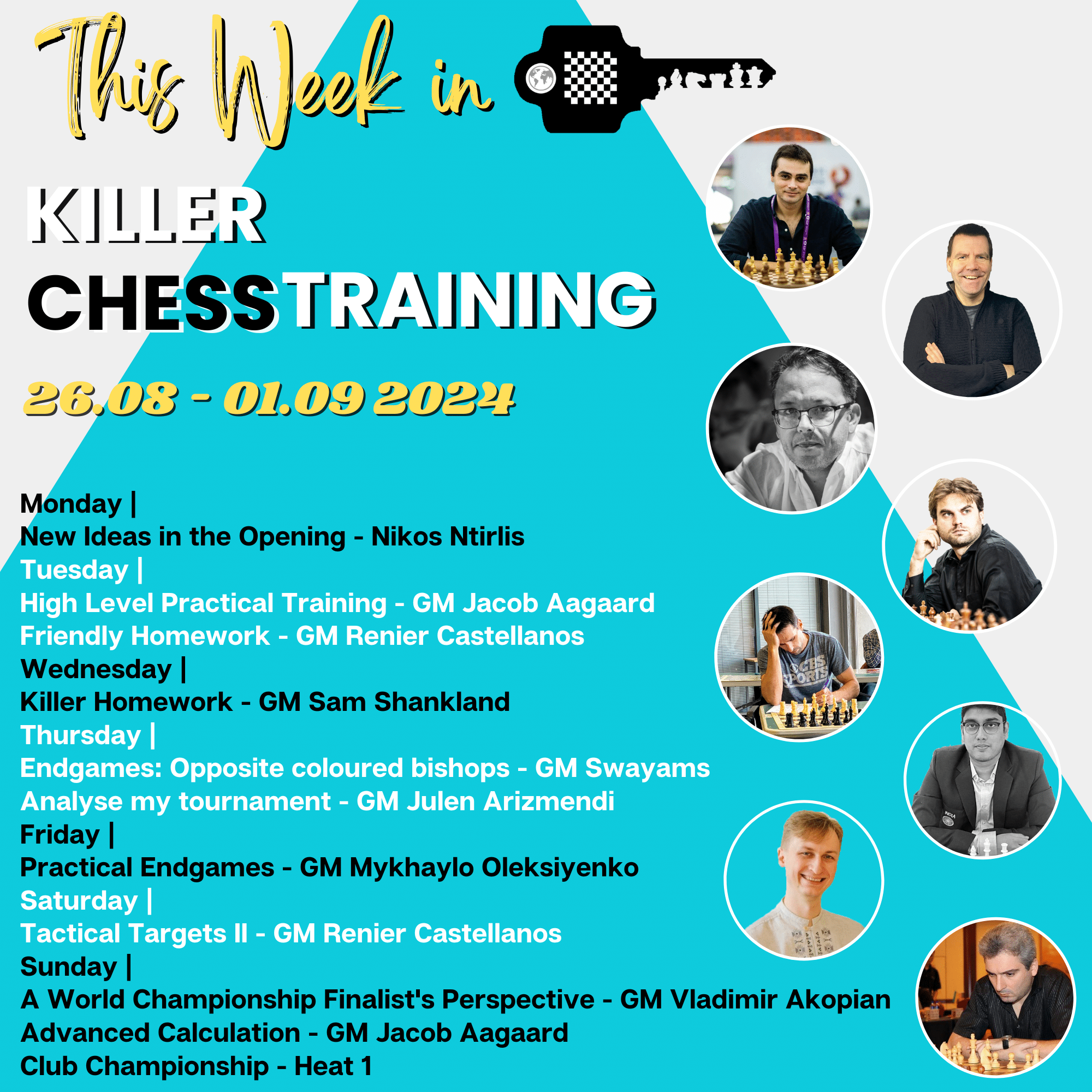 Club Championship Begins This Week! - Killer Chess Training