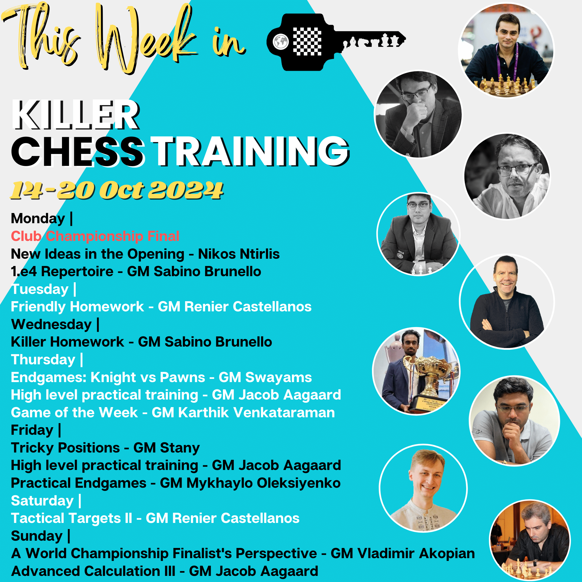 Club Championship Final today! - Killer Chess Training