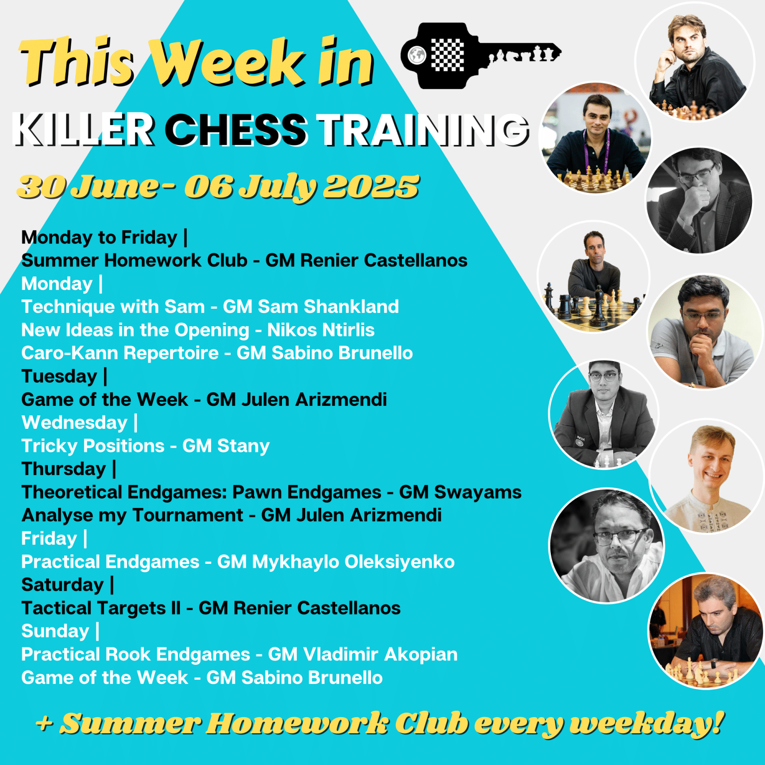 Dimitris Alexakis is the new GM in the academy! - Killer Chess Training
